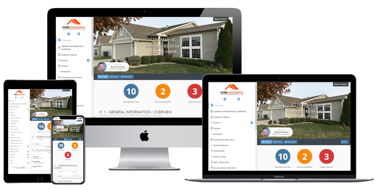 Home Inspections | Your Report - Home Assurance LLC